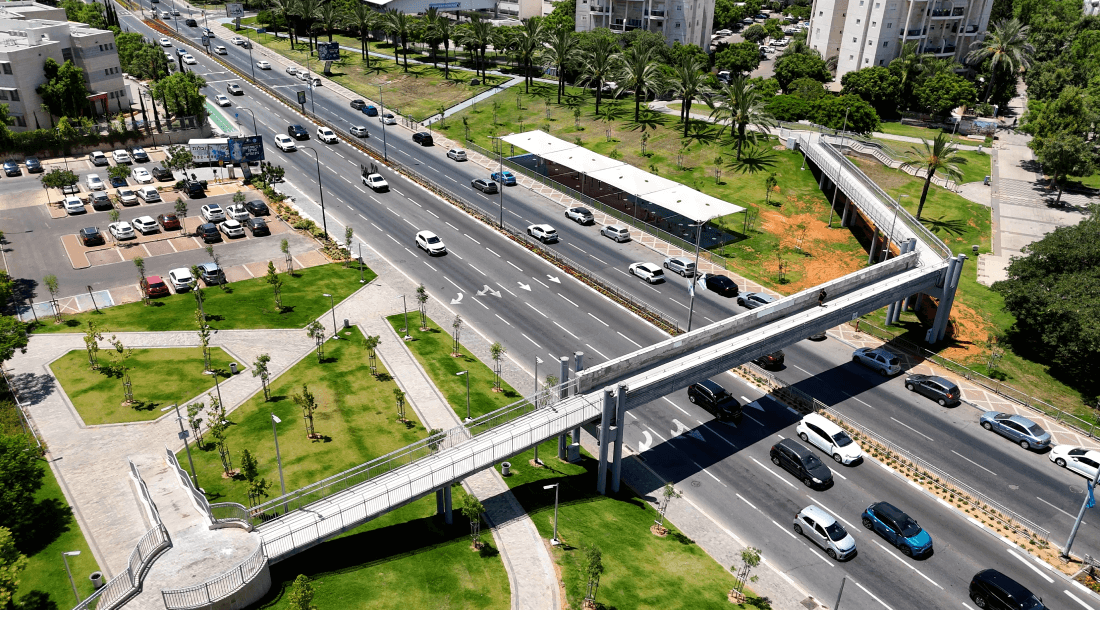 Gisin Bridge, Petah Tikva - A.L Gibor LTD - Leaders in Infrastructure ...